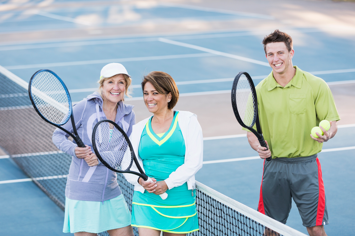 Adult Group Tennis Lessons - Columbia Athletic Clubs
